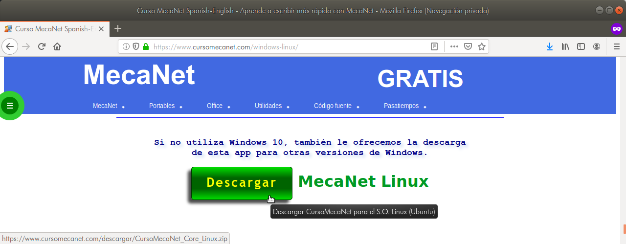 Cómo instalar «MecaNet» y otros programas de mecanografía en Ubuntu 18.04 | Todos hacemos TIC