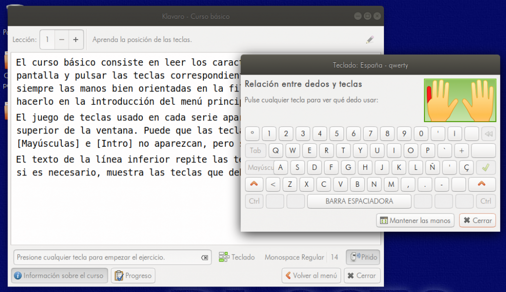 Cómo instalar «MecaNet» y otros programas de mecanografía en Ubuntu 18. ...