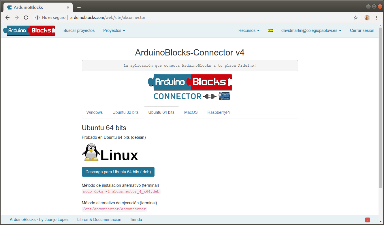 Arduinoblocks (también para chromebooks) | Todos hacemos TIC