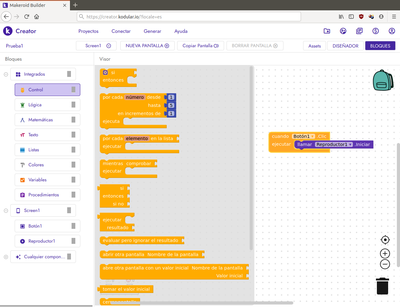 Kodular, alternativa a appinventor | Todos hacemos TIC